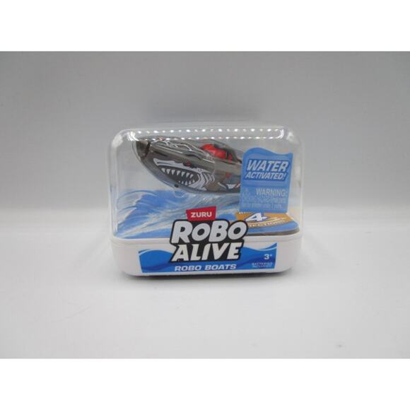 Zuru | Toys | Zuru Robo Alive Robo Boat Silver Robotic Water Activated ...